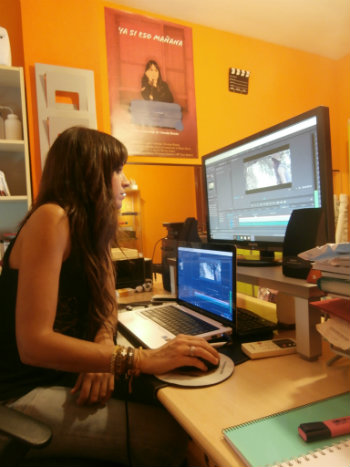 La cineasta morala, Yolanda Román, da por finalizado su cuarto corto